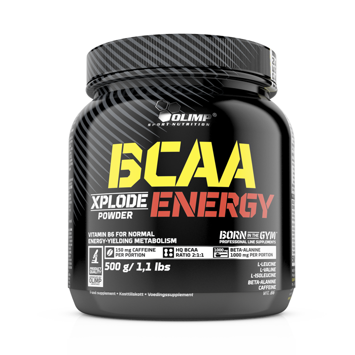 BCAA Xplode powder Energy, 500 g, Xplosive Cola | Vitamin1.no